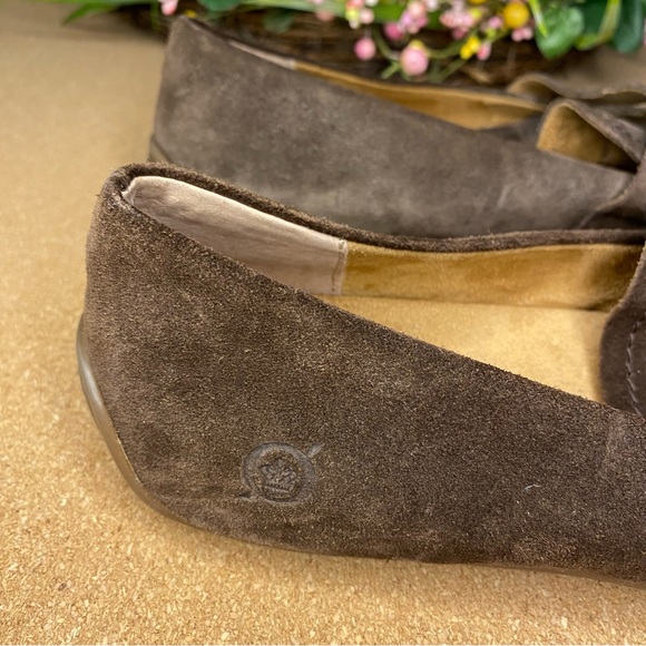 Born | Shoes | Born Melinda Loafer In Dark Brown Suede Size 8 | Poshmark